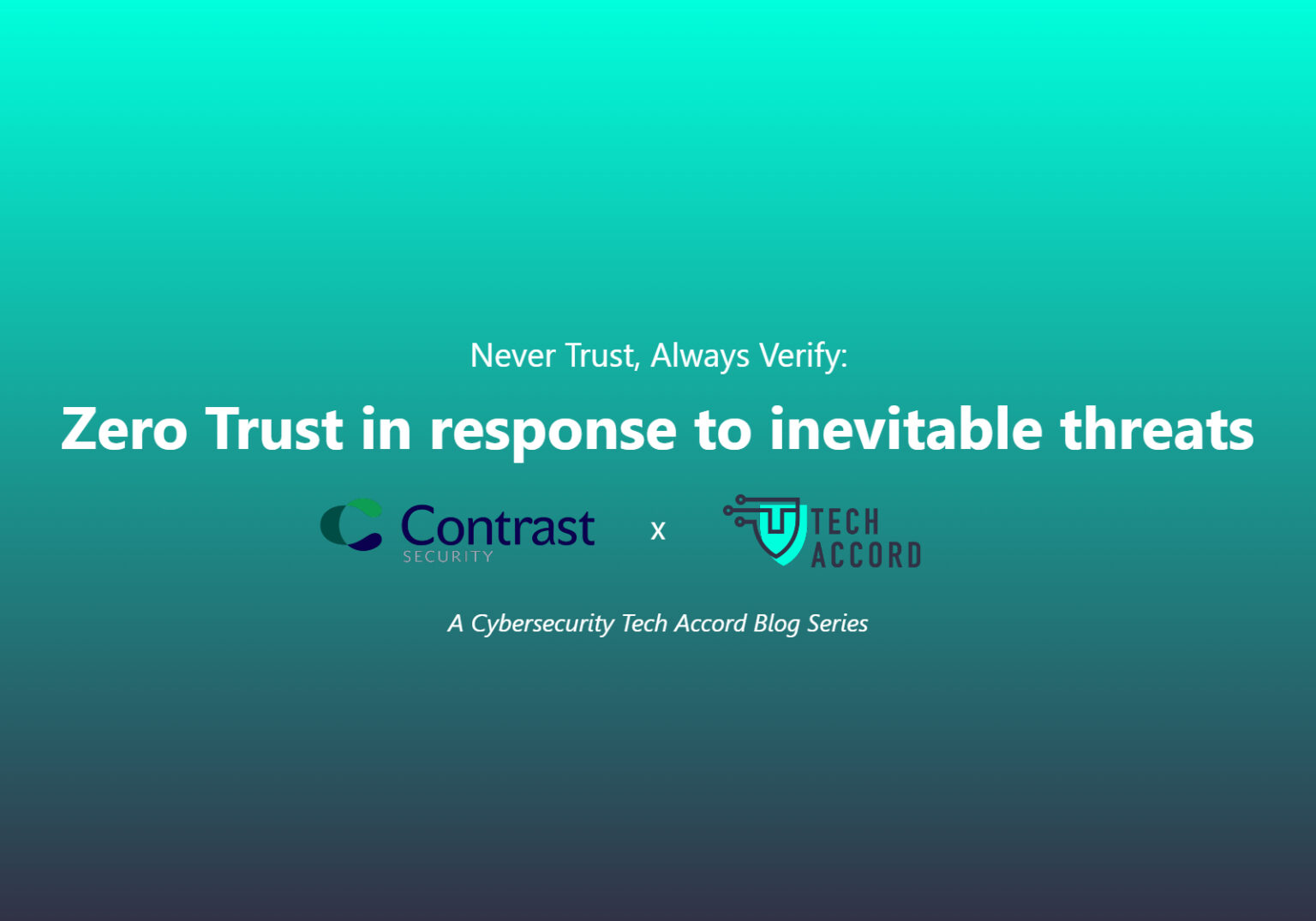 The Devil is in your Code: Zero trust in response to inevitable threats ...